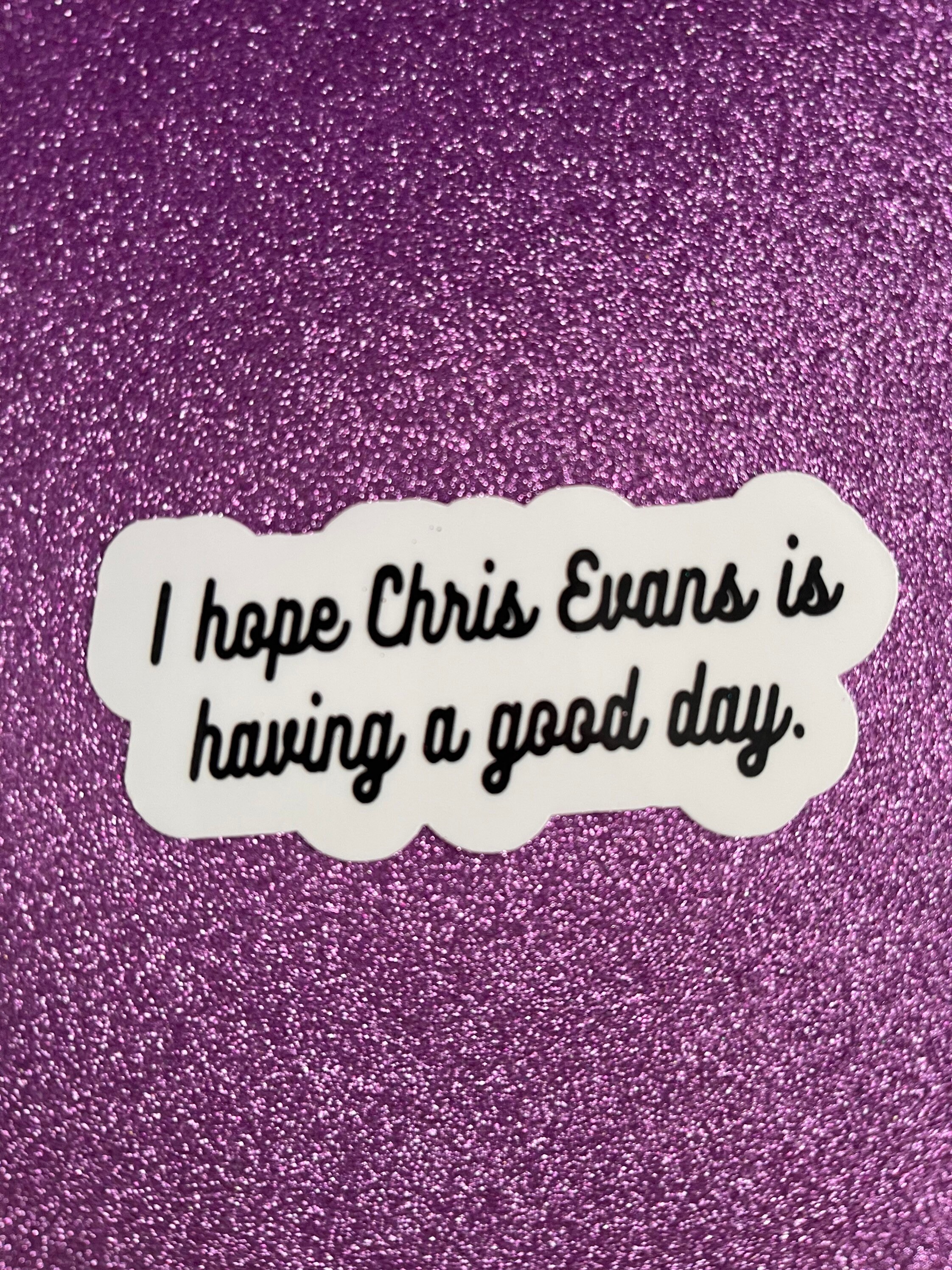 Chris Evans Good Day Sticker - Etsy UK