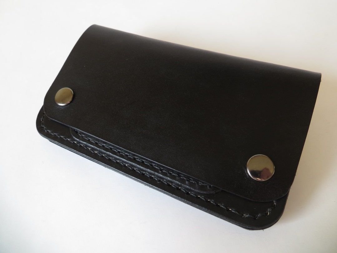 Trucker Wallet, Biker Wallet, Full Grain Leather Wallet, Mens 6 ...