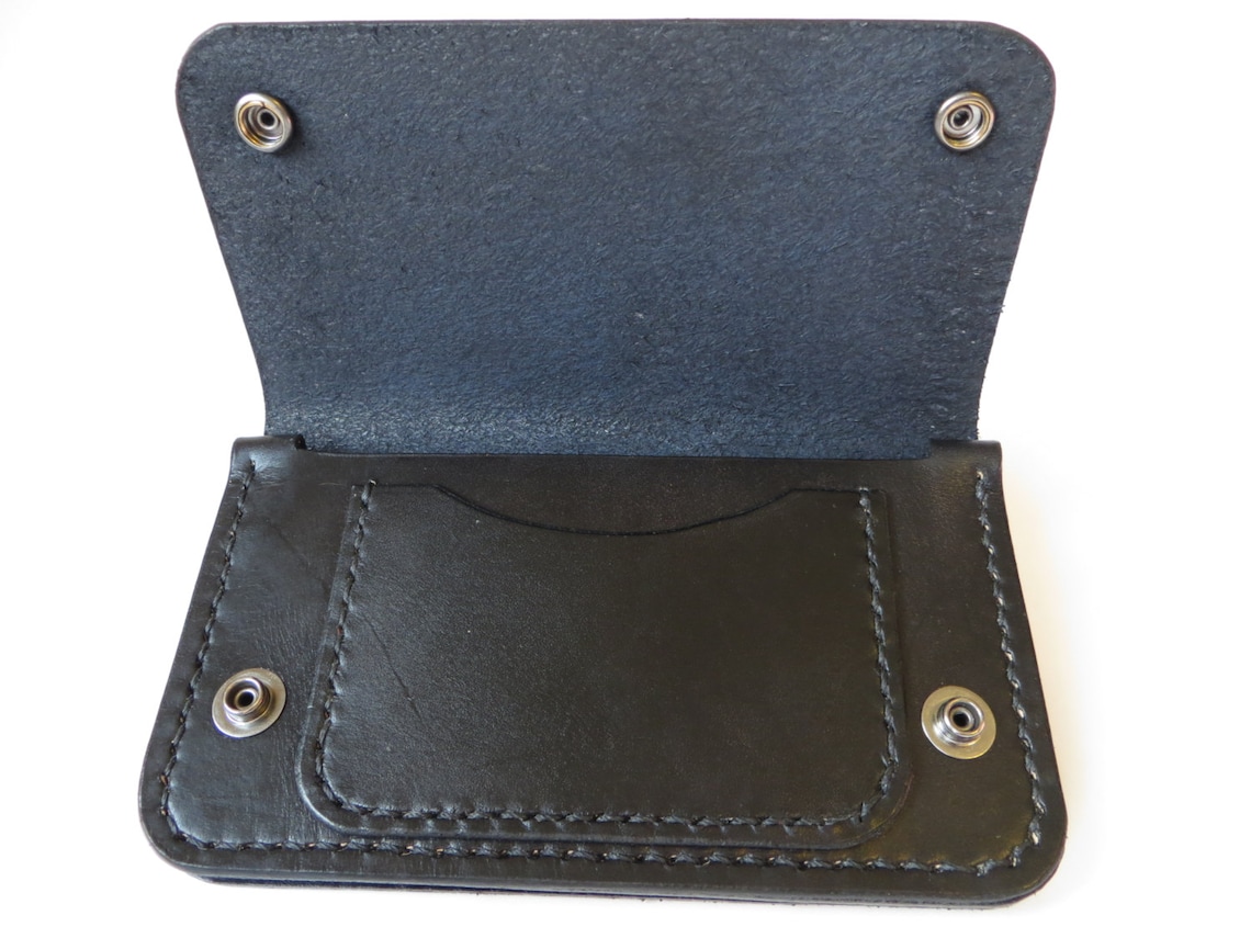 Trucker Wallet, Biker Wallet, Full Grain Leather Wallet, Mens 6 ...