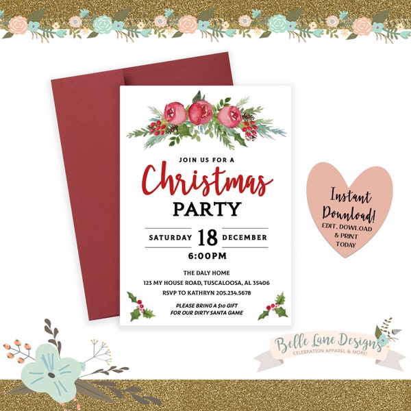 Family Get Together Invitation Template - Etsy