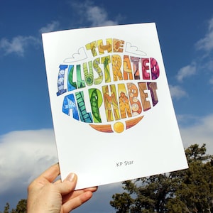 The Illustrated Alphabet - the Original ABC Children's Book - Etsy