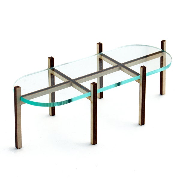 Glass Coffee Table - Etsy