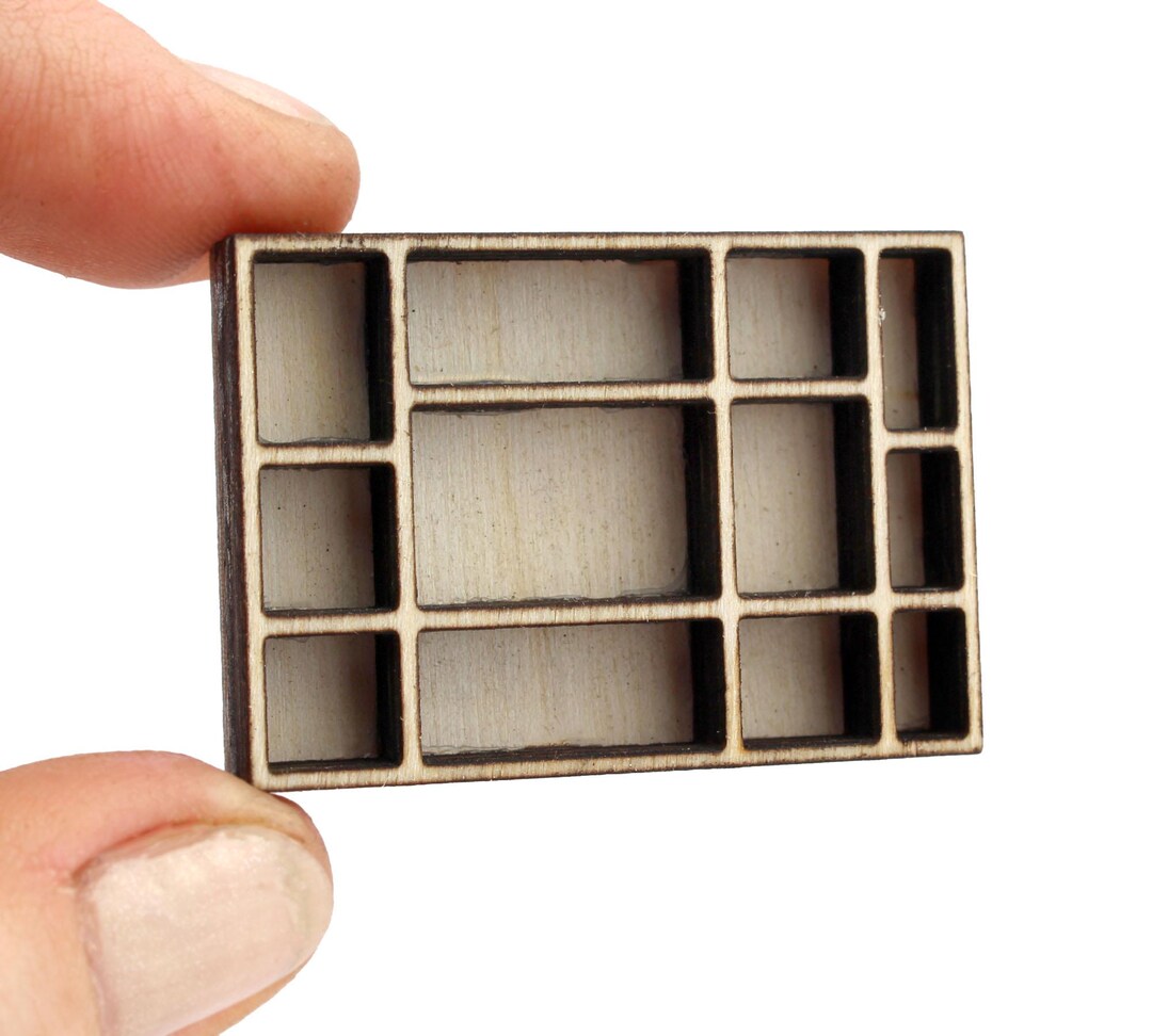 Miniature Shadow Box Shelf Kit - for Curios, Collections, Christmas ...