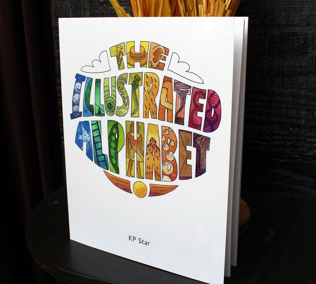 The Illustrated Alphabet - the Original ABC Children's Book - Etsy