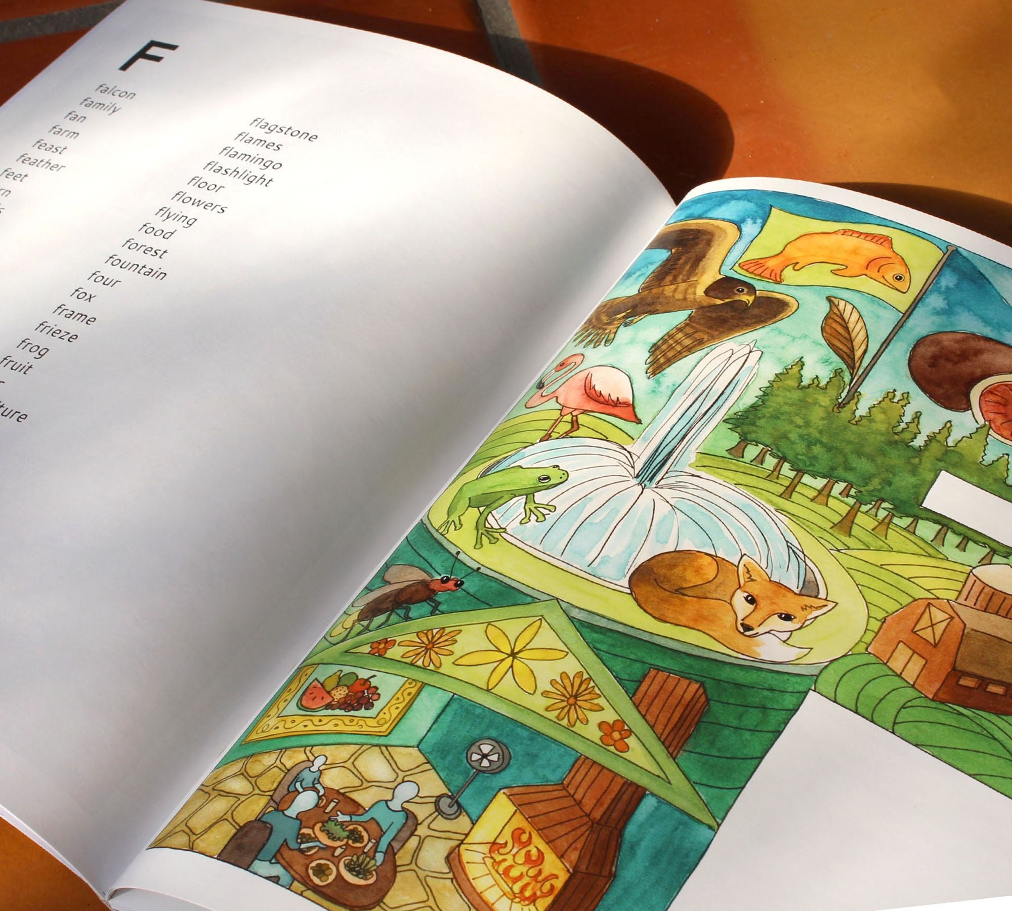The Illustrated Alphabet - the Original ABC Children's Book - Etsy