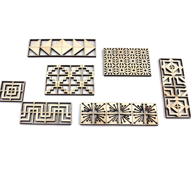 Miniature Breeze Block: ARROW - High Desert Tiki Decor, Room Divider (1 ...