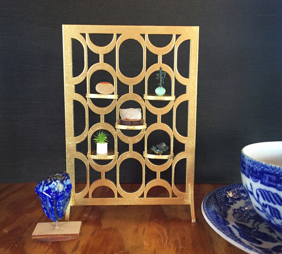 Oval Shelves Room Divider Miniature Modern Decor - Etsy Australia