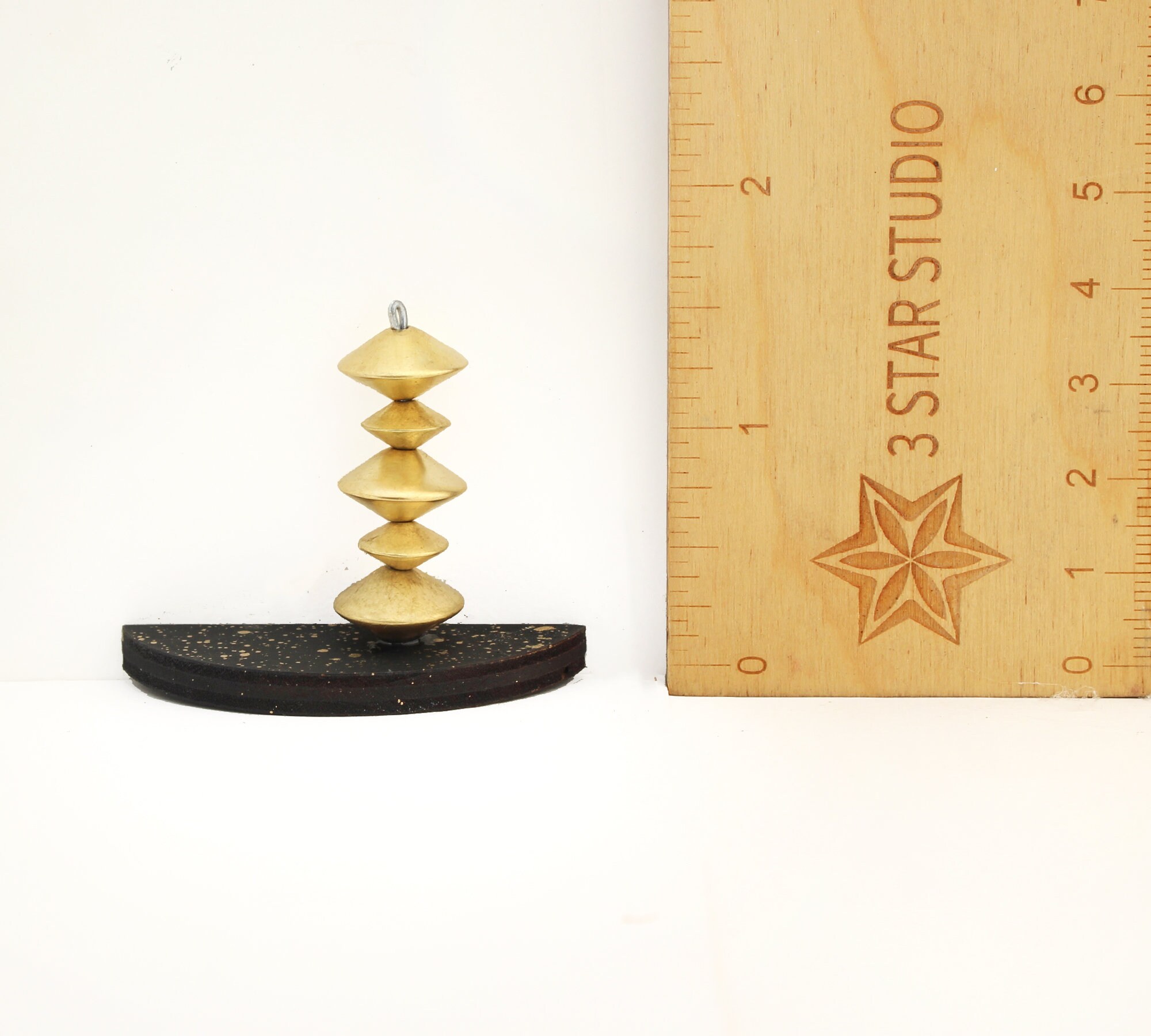 Cosmic Gold Totem Miniature Modernist sculpture and decor | Etsy