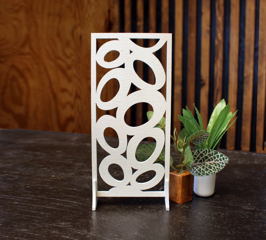 Atomic Ovals Room Divider - Miniature MCM Decor - Etsy