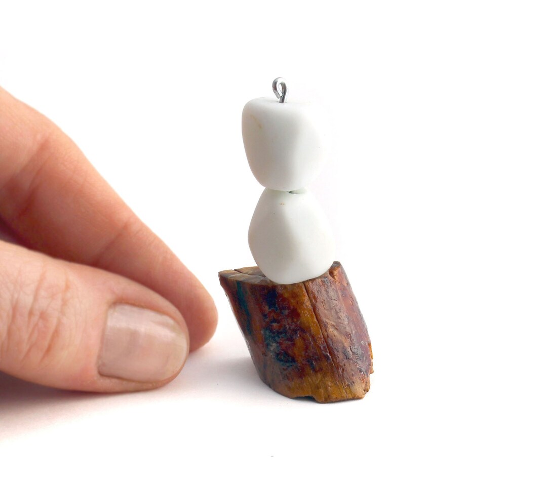 White Tower on Juniper Sculpture - Miniature Modernist Artwork - Etsy
