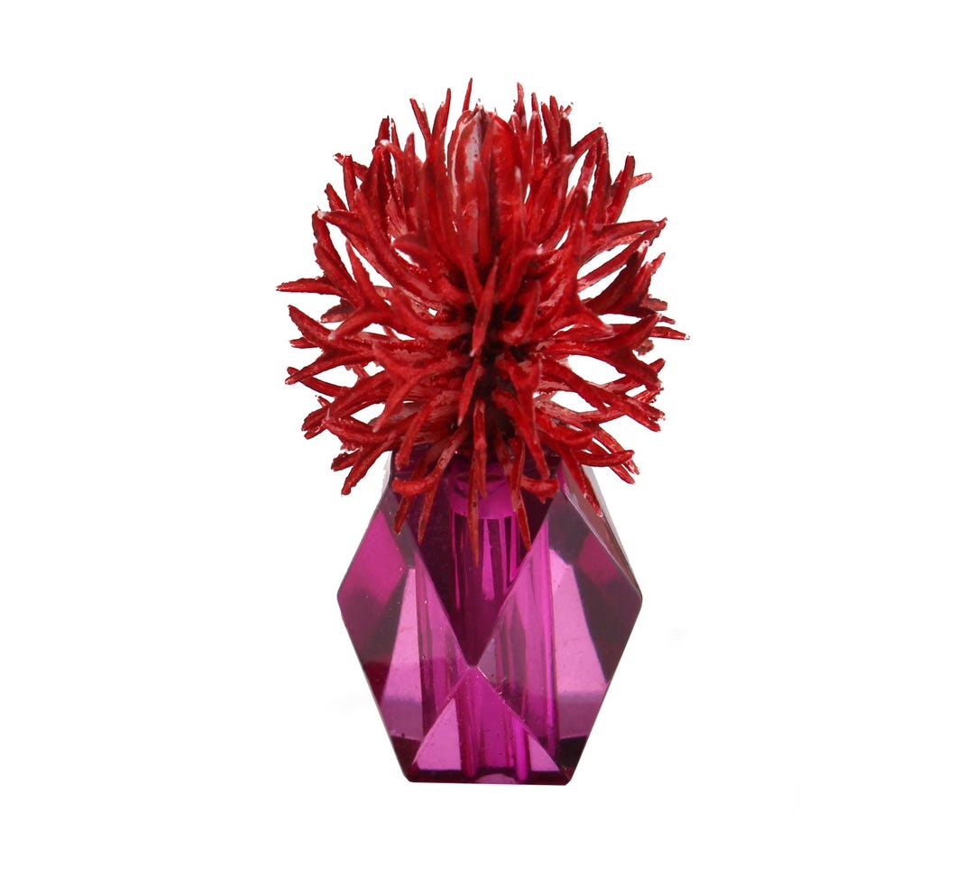 Wine Topiary in Purple Vase - Miniature Modern Decor - Etsy