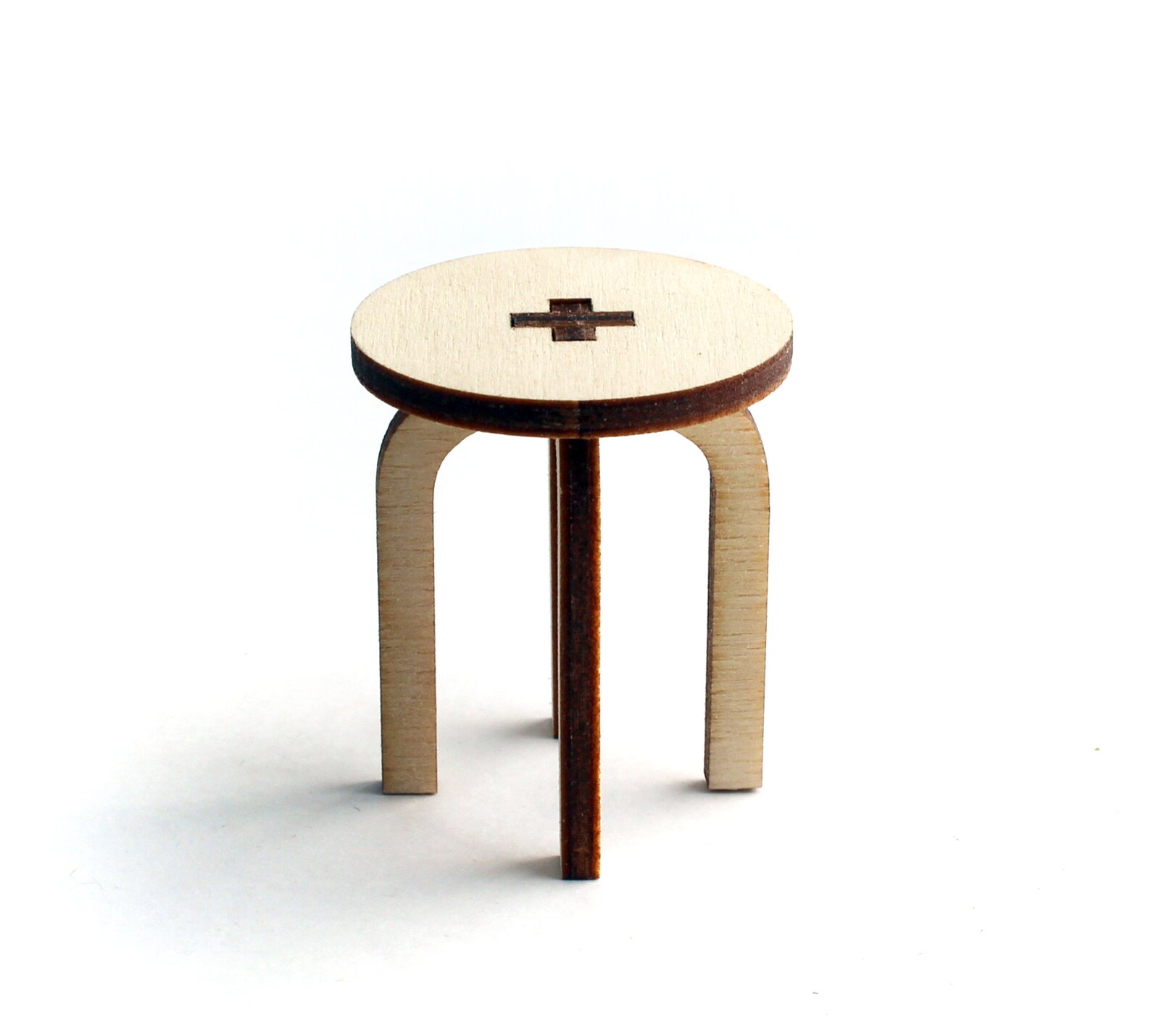 APOLLO Stool / Side Table: Updated - Modern Miniature Furniture - Etsy