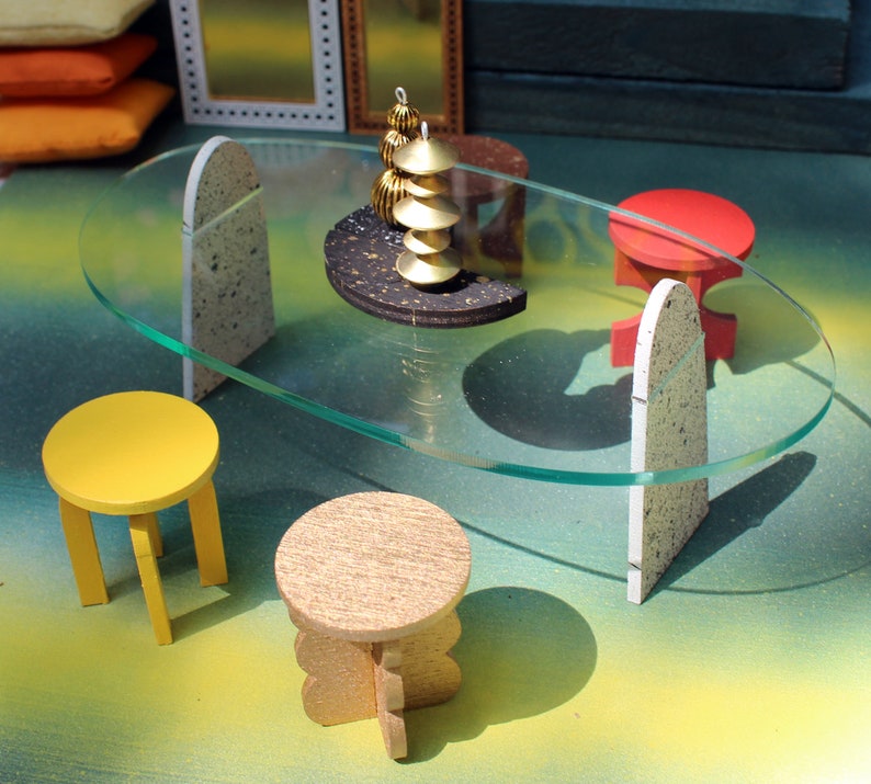 Cosmic Gold Totem Miniature Modernist Sculpture and Decor - Etsy