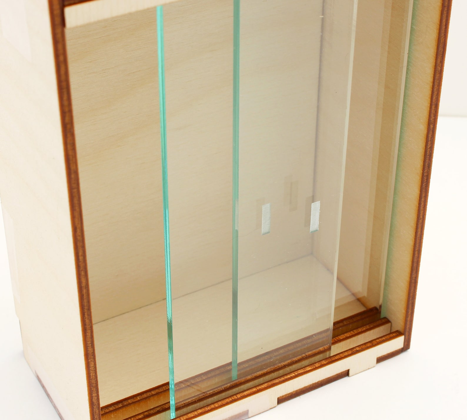 1:16 Scale Shower With Sliding Lucite Doors - Miniature Modern Bathroom ...