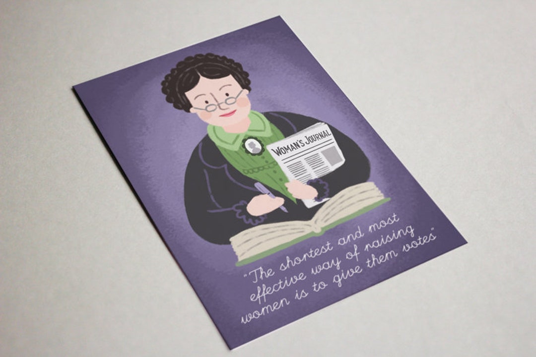 Lydia Becker Suffragette Postcard Votes for Women - Etsy UK