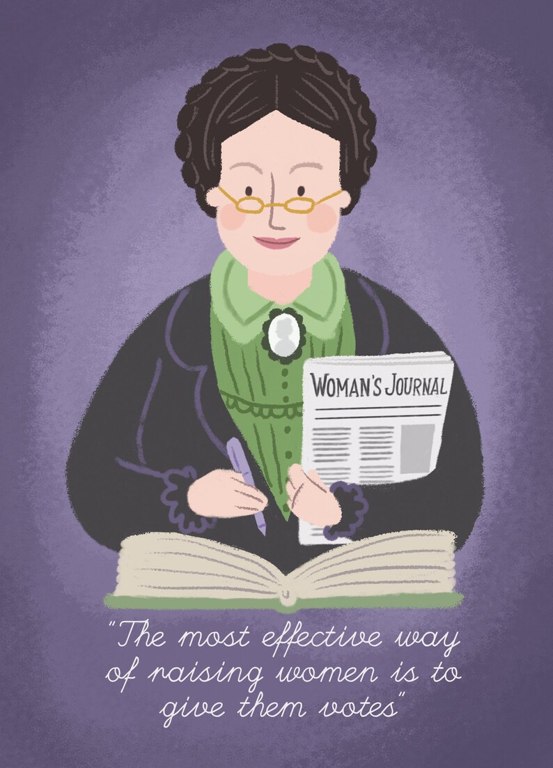 Lydia Becker Suffragette Postcard Votes for Women - Etsy UK