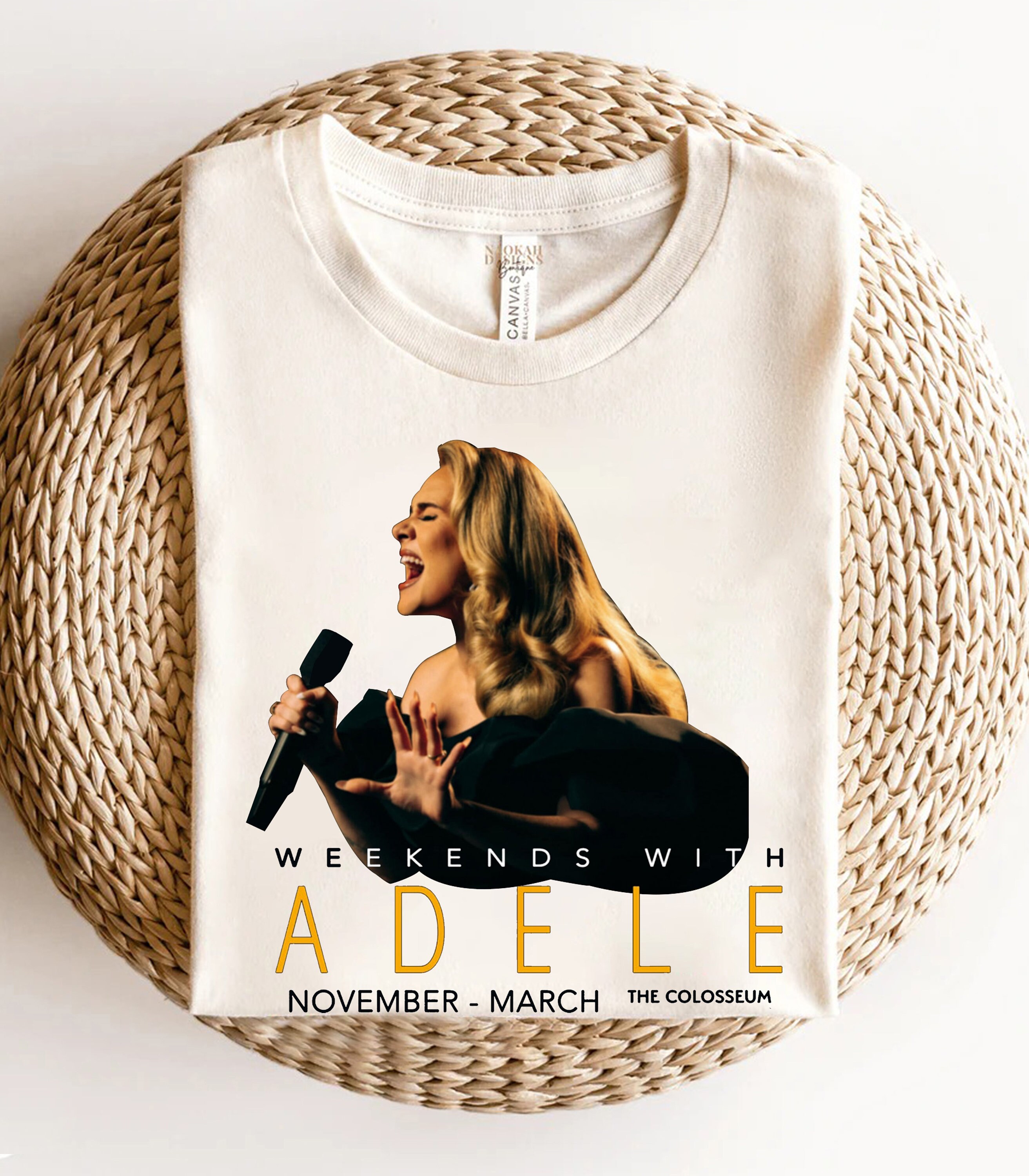 Weekends With Adele The World Tour 2023-2024 Merch, Weekends With Adele World Tour Shirt