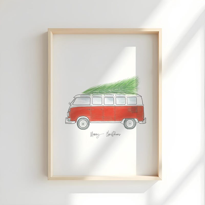 Vw Bus Art - Etsy