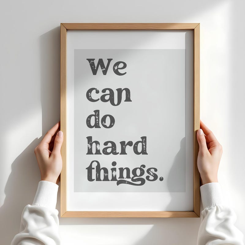 Do Hard Things - Etsy