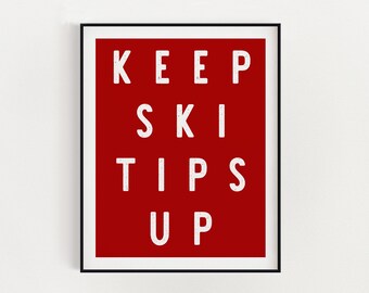 Tips up Sign - Etsy