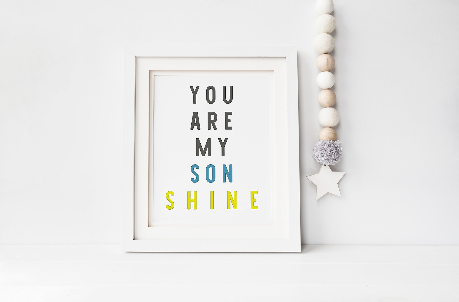 You Are My Son Shine Print, Nursery Art Print, Son Print, Son Wall ...