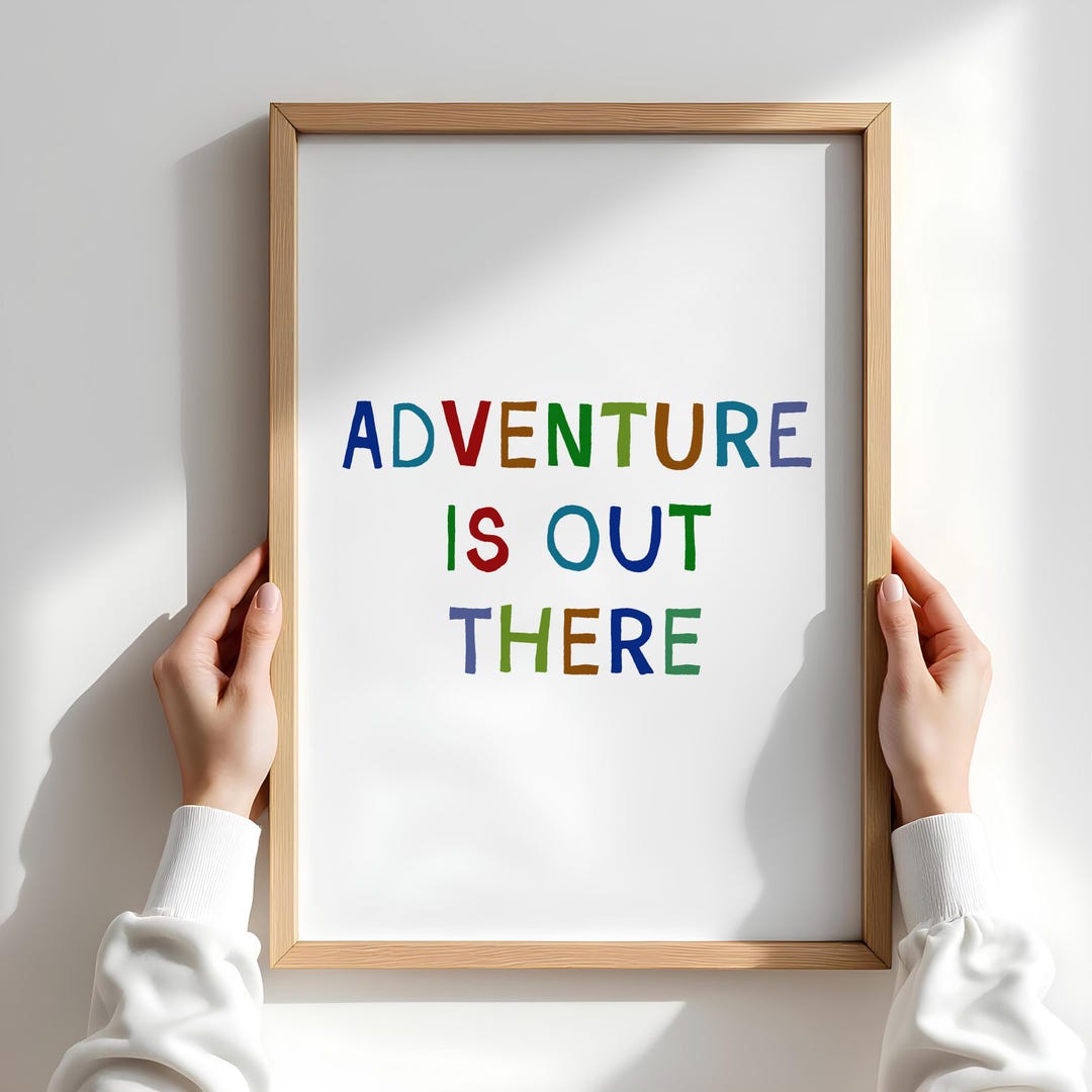 Adventure is Out There Nursery DIGITAL Print Adventure Printable Theme ...