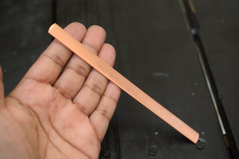 Copper Engravable Stampable Adjustable Cuff Bracelet Made in | Etsy