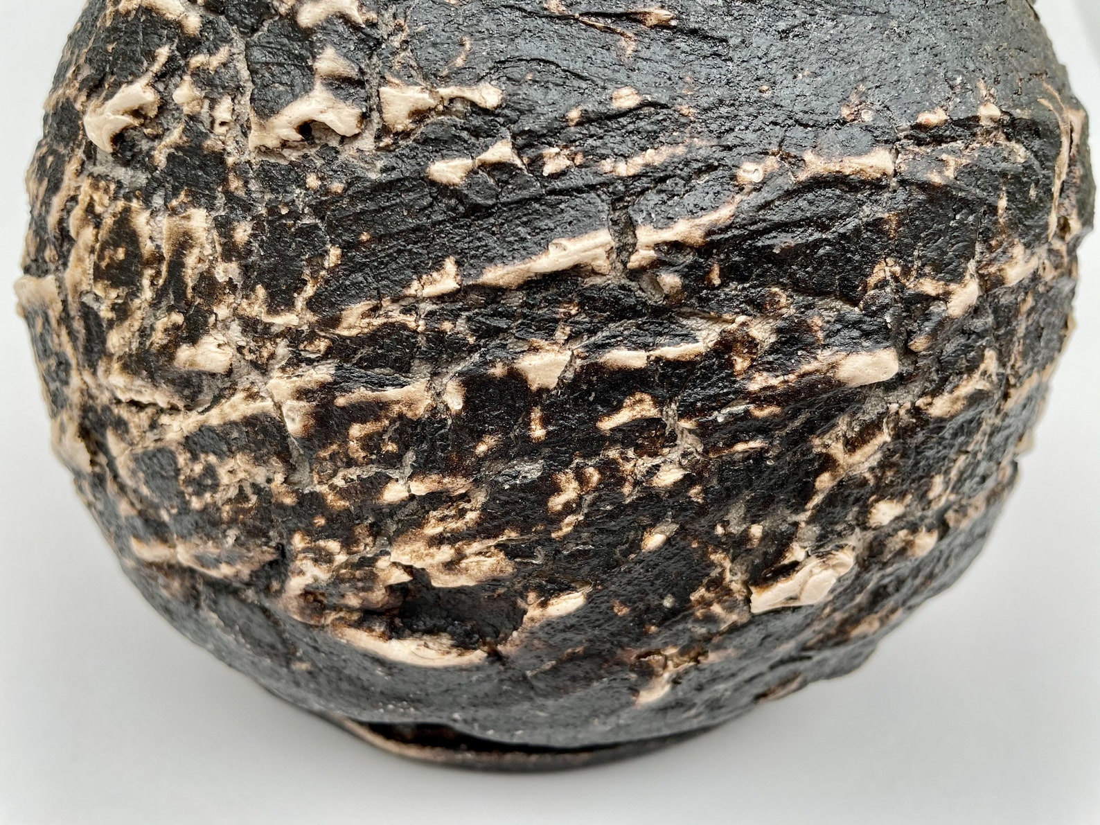 Ceramic Baltic Raku Obvara Fired Wheel Thrown Vessel With - Etsy UK