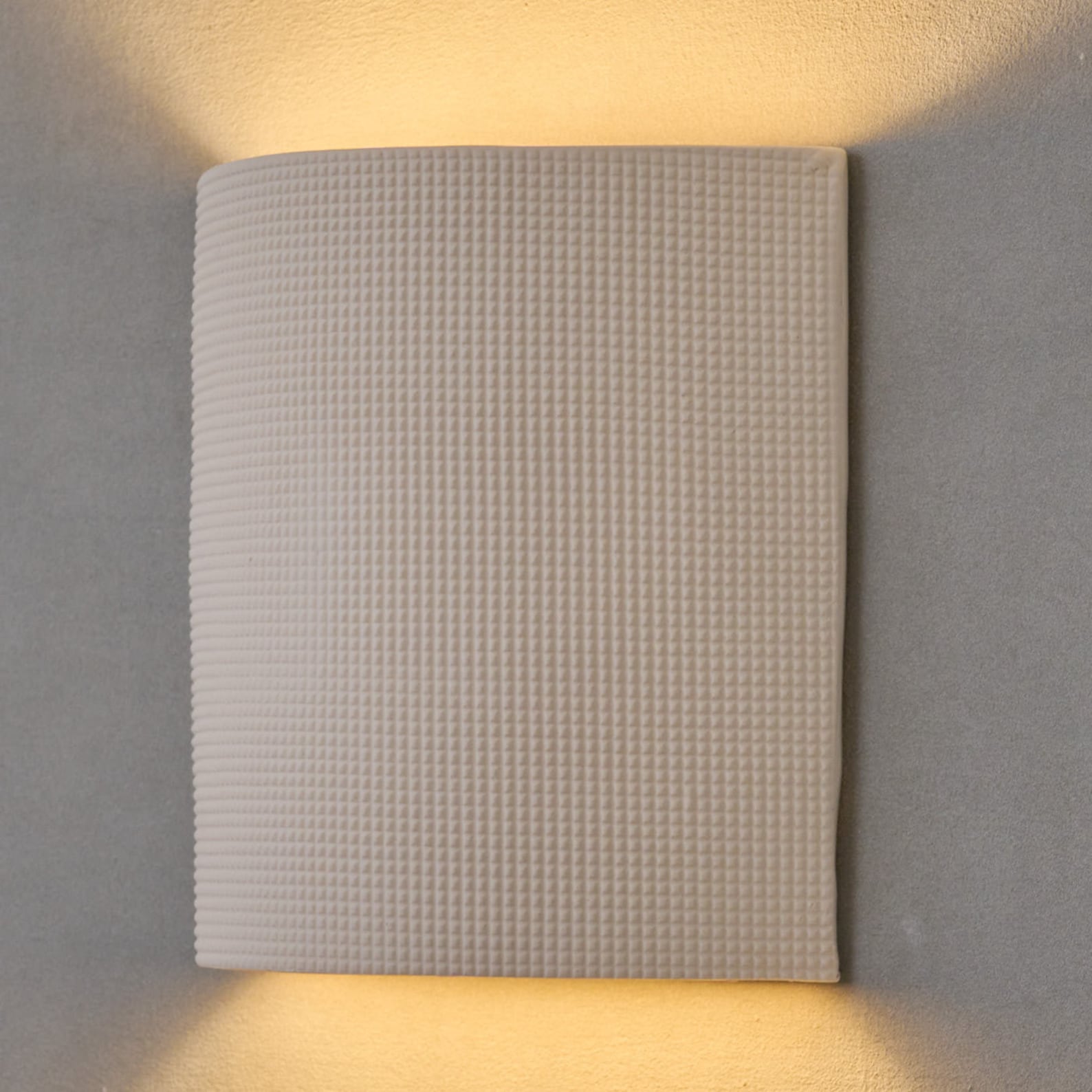 White Textured Ceramic Wall Light. Bedroom Lighting. White Wall Sconce ...