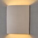 White Textured Ceramic Wall Light. Bedroom Lighting. White Wall Sconce ...