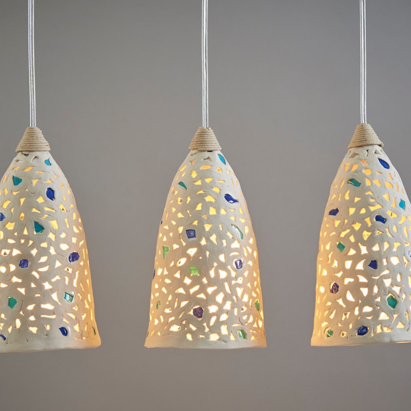 Ceramic Pendant Shade - Etsy