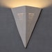 Contemporary Wall Light Triangular Sconce. White Black Gray - Etsy