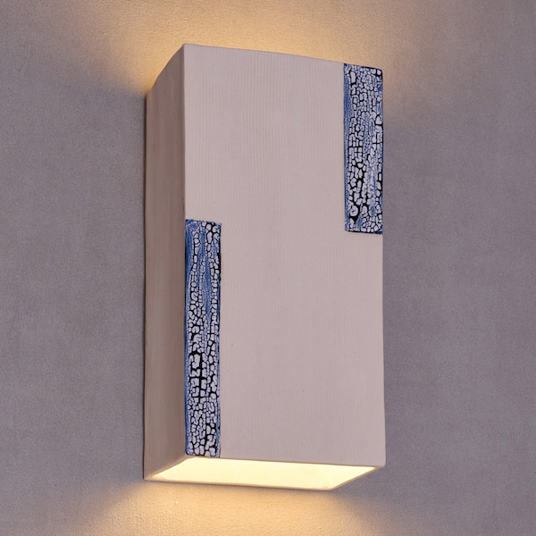 Ceramic Wall Sconce - Etsy