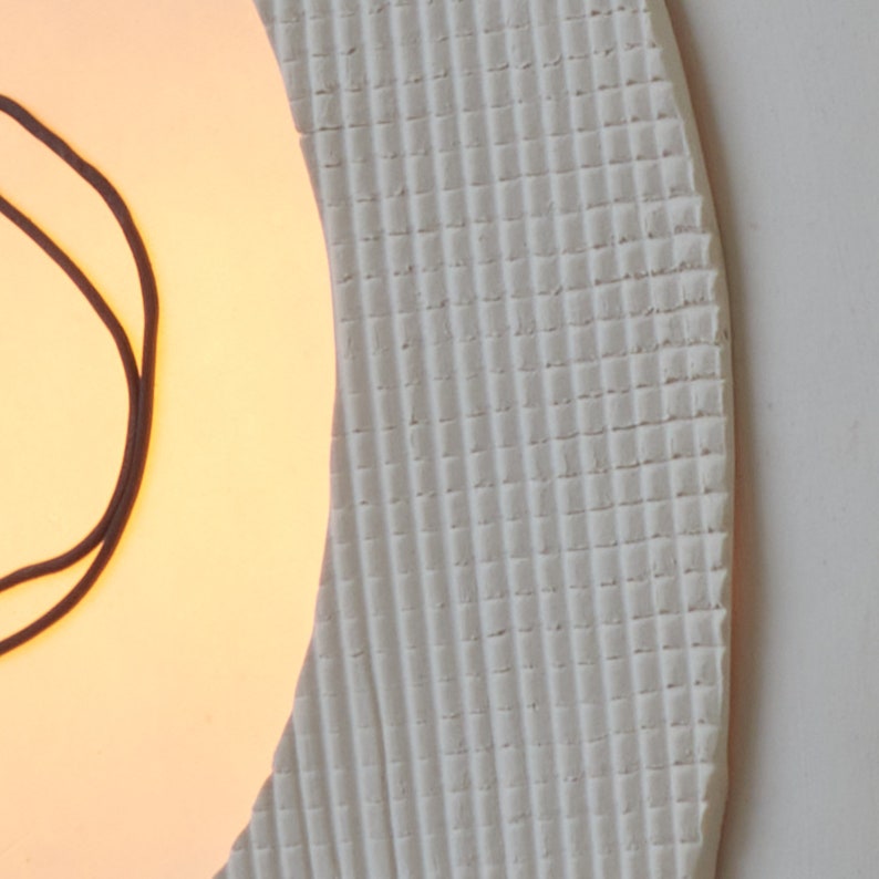 Organic Shape Wall Light. Unique Sconce for the Living Room . - Etsy