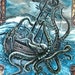 The Kraken - Original Illustration, Original Art, Mythology, Signed ...