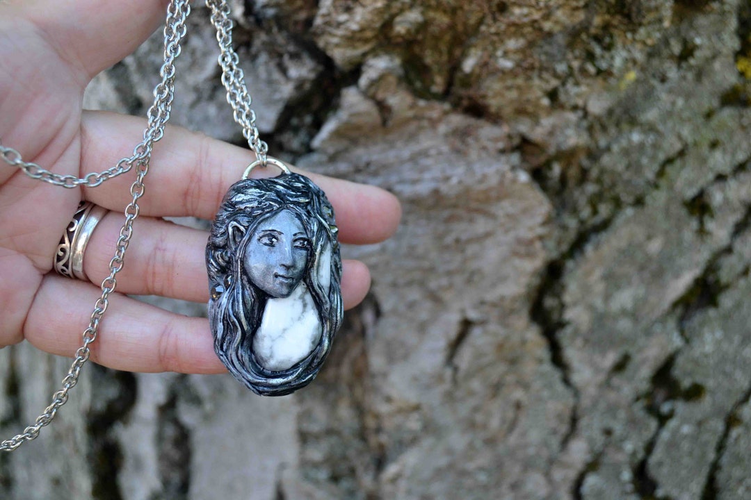 Handmade Pendant Elf Elven Fantasy Jewellry Magic Pendant - Etsy