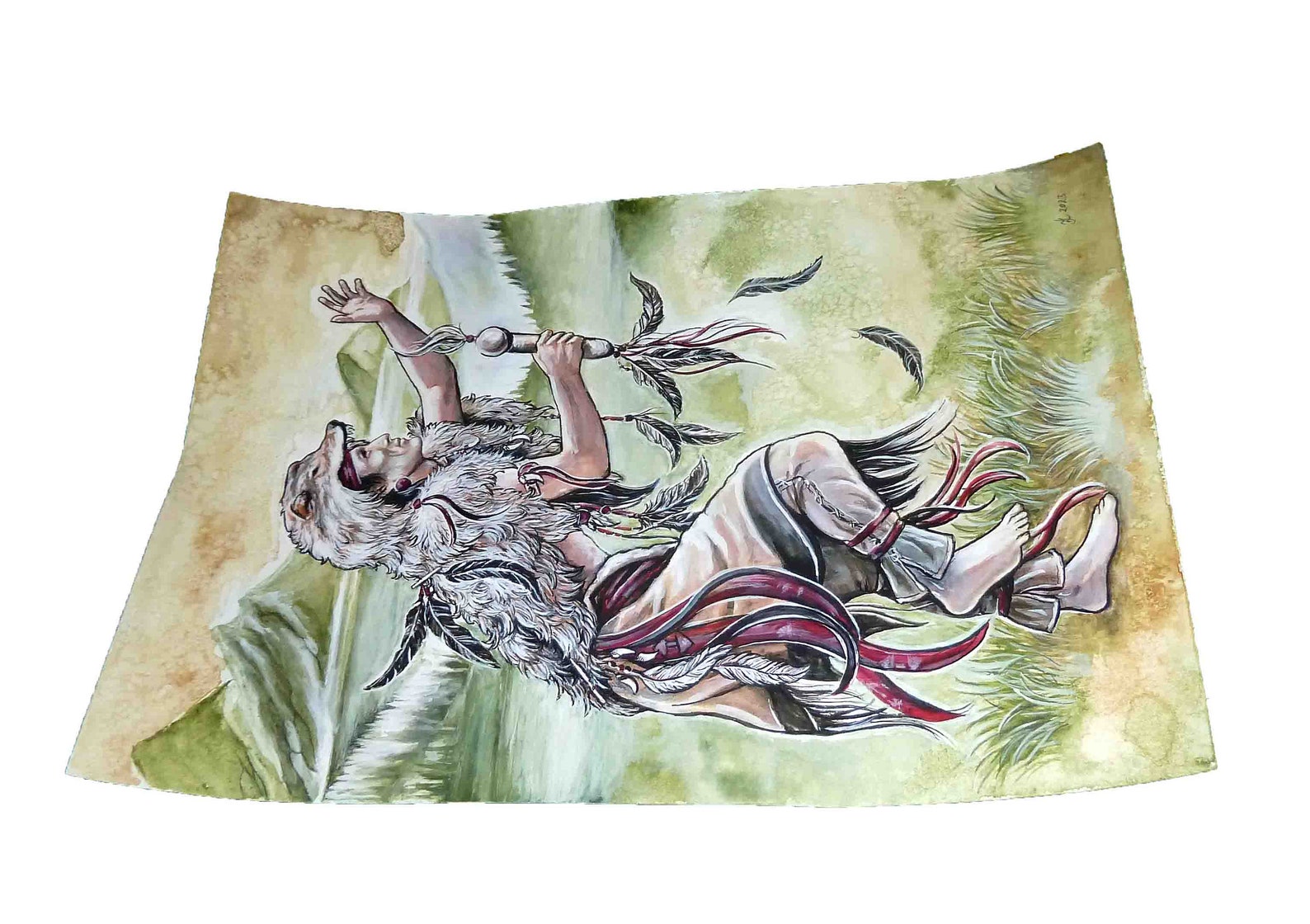 Original Illustration Dance Dancing Man Signed Art - Etsy