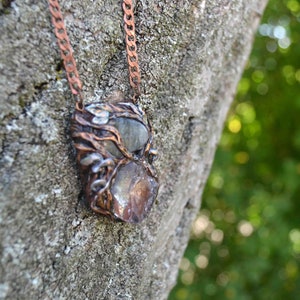 Forest Pendant, Handmade Jewellery, Nature Inspired, Tree, Handsculpted ...