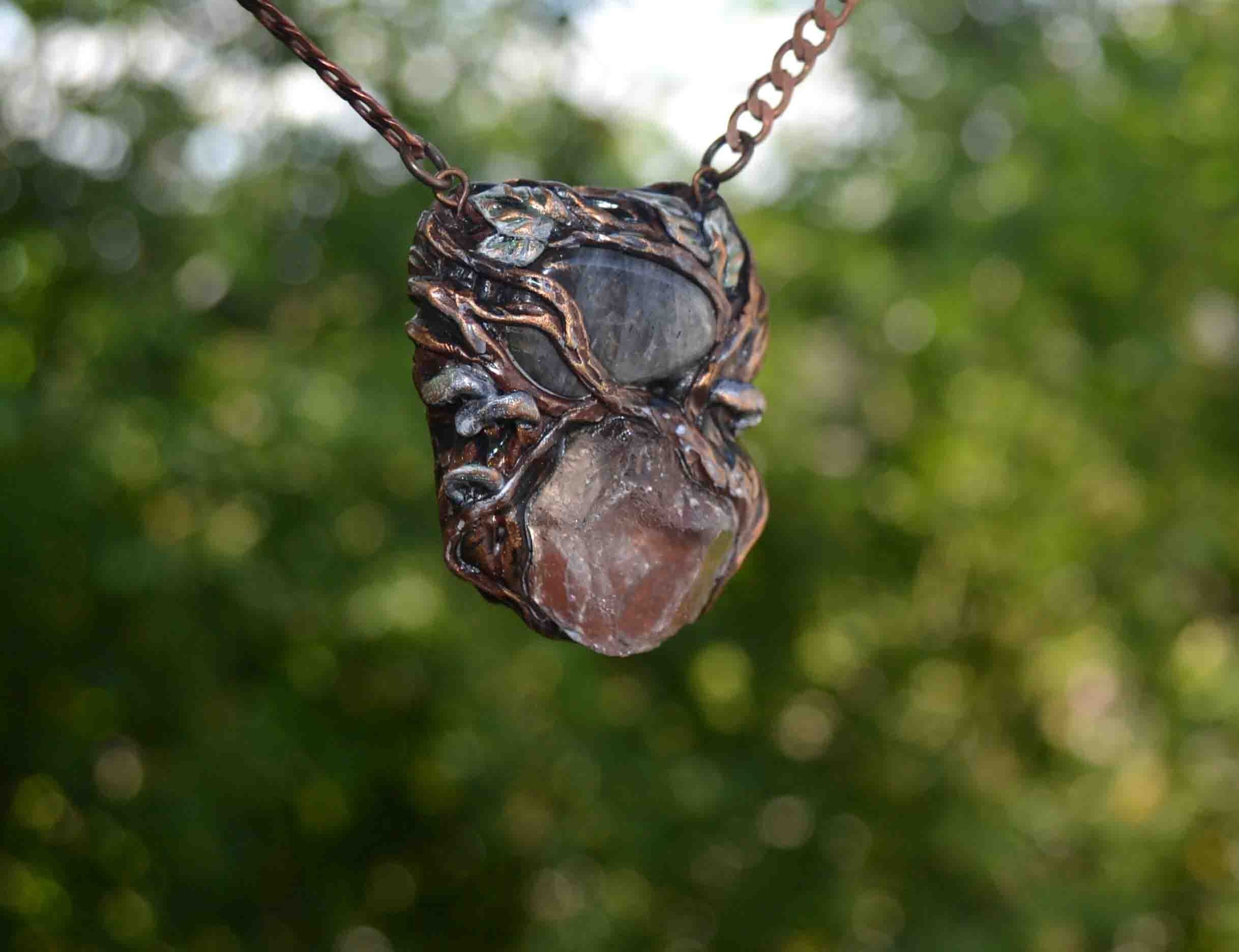 Forest Pendant Handmade Jewellery Nature Inspired Tree - Etsy UK