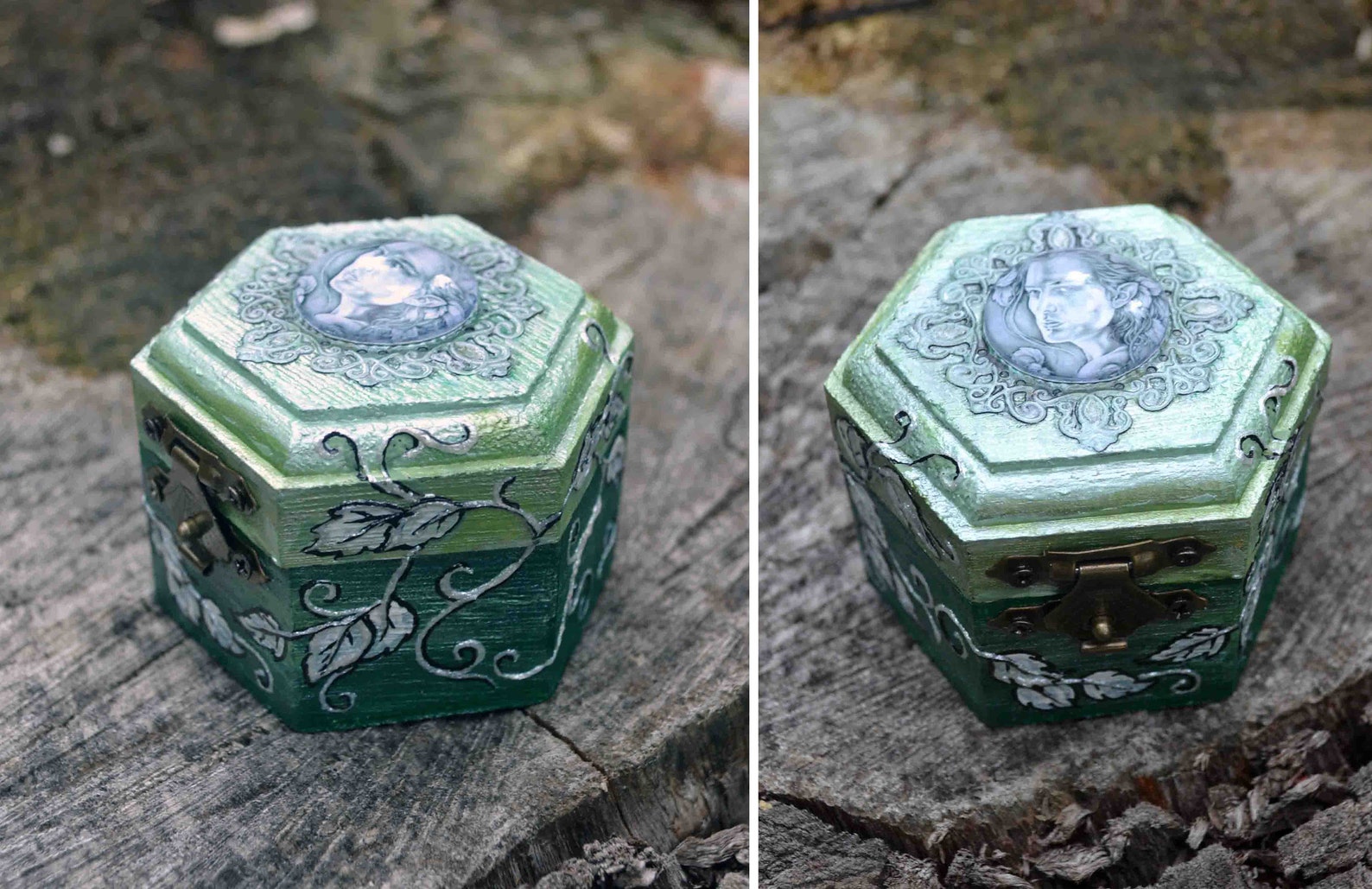 Elven Jewellery Box and Pendant Jewelry Storage Elf | Etsy