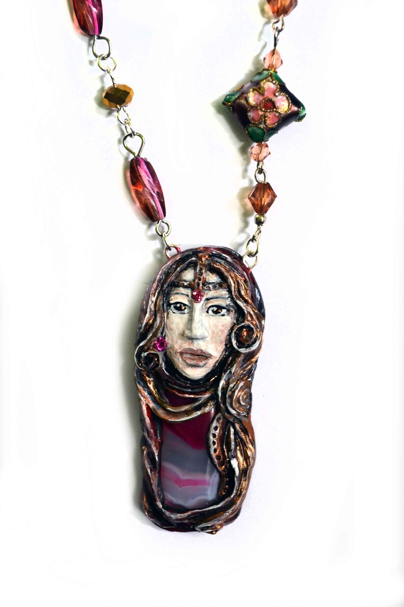 Handmade pendant fantasy jewellry magic pendant handmade | Etsy