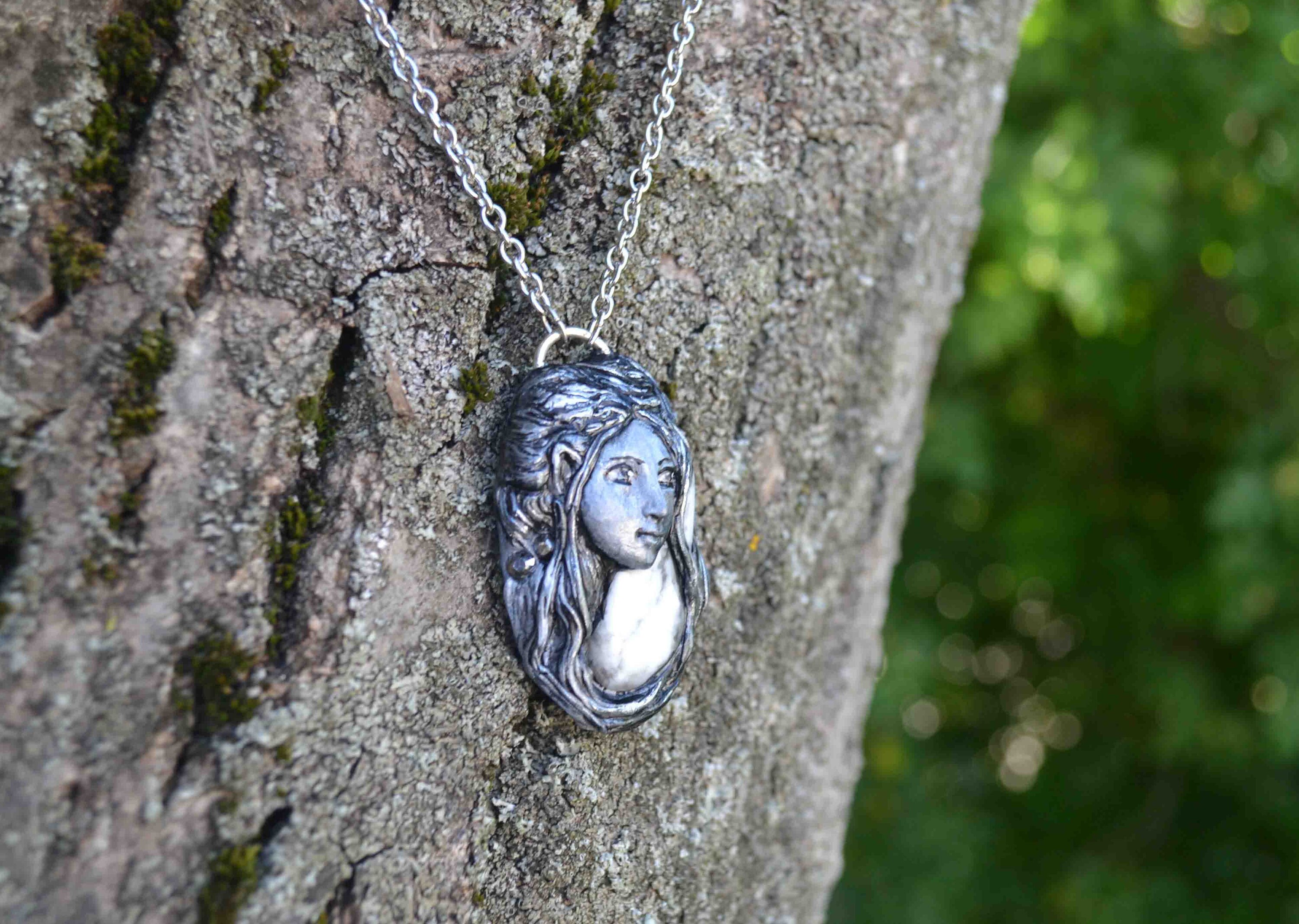 Handmade pendant elf elven fantasy jewellry magic pendant | Etsy