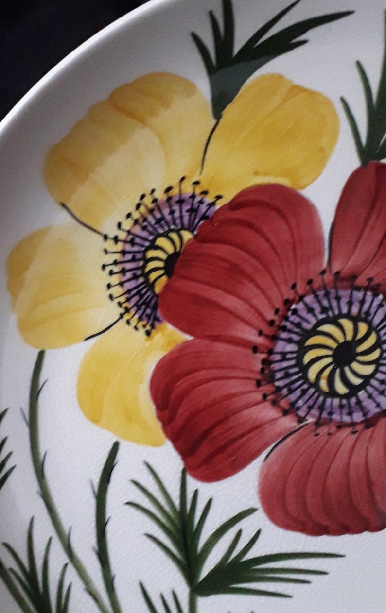 RARE Royal Victoria WADE Pottery Handpainted Display Plate - Etsy