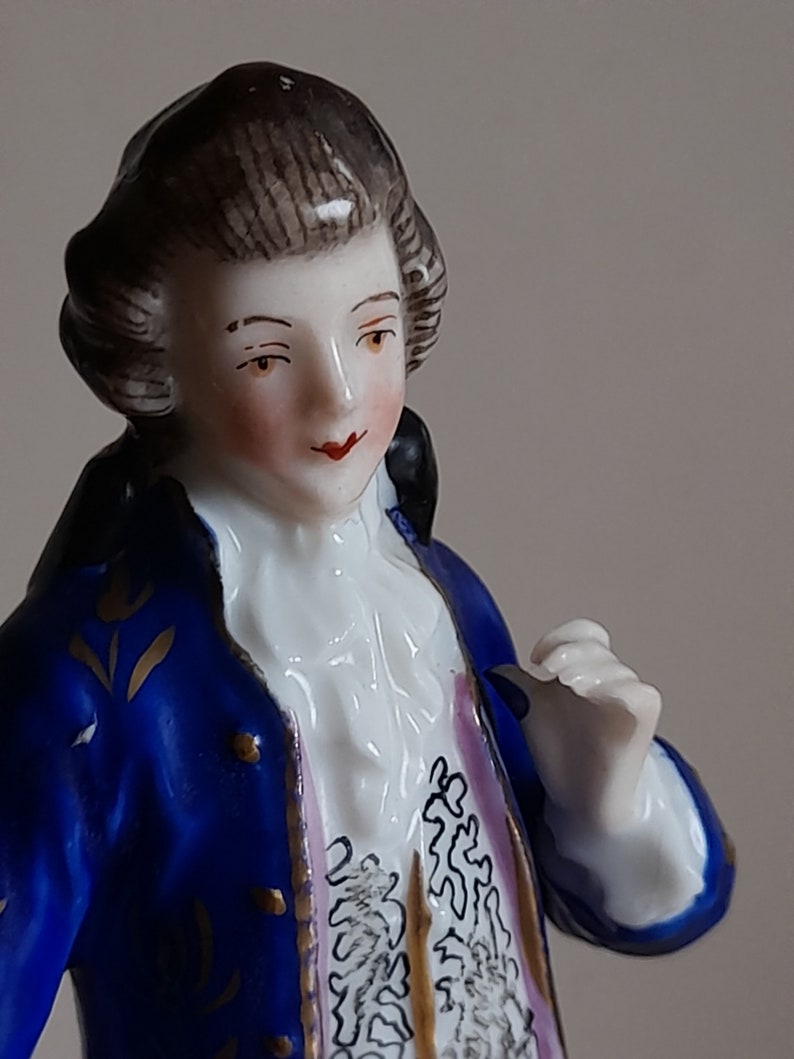 Vintage Small Figurine, Possibly by Samson or Chelsea of a Regency ...