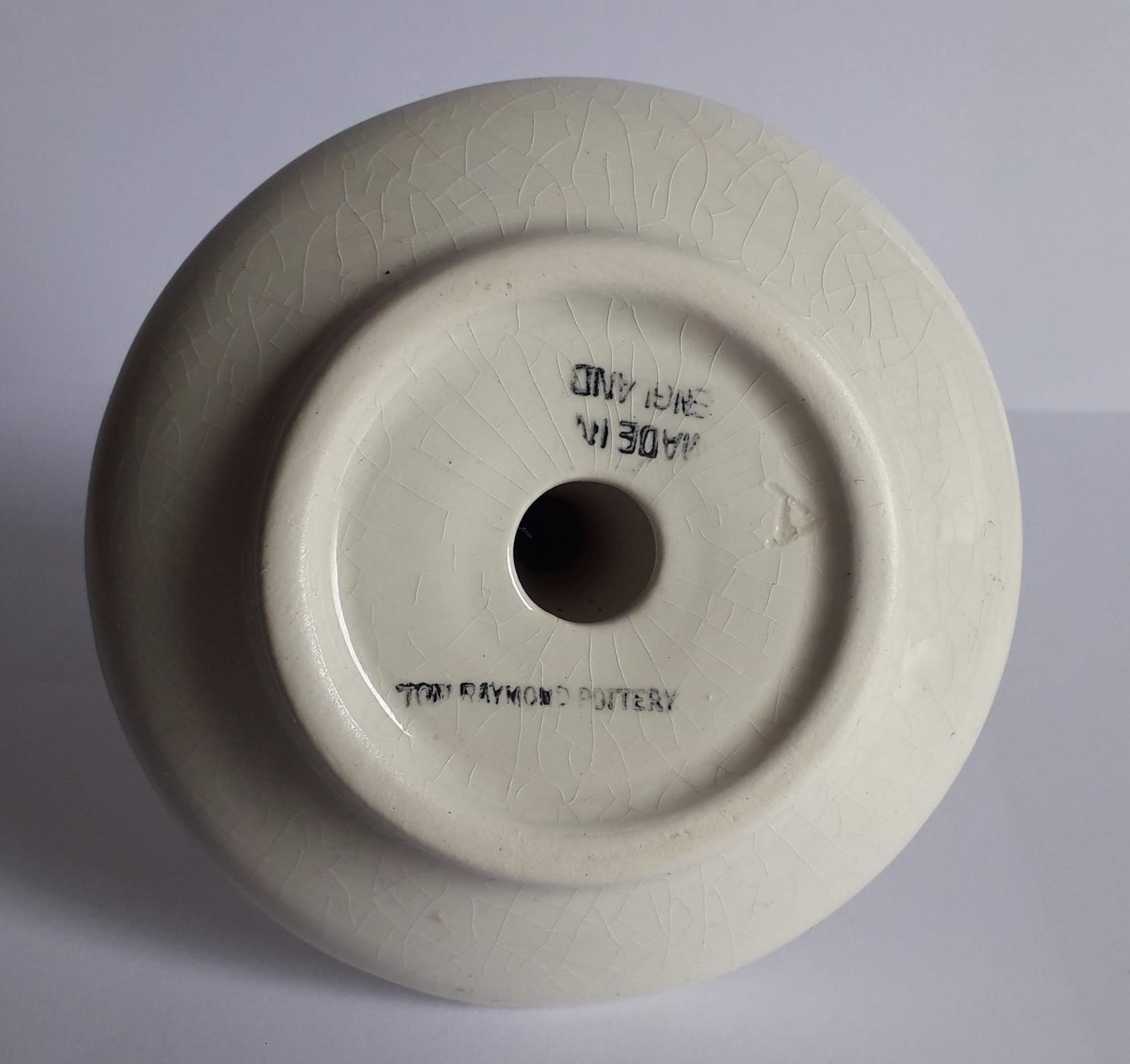 Toni Raymond Studio Pottery Ring Tree - Handpainted Daisy Flowers ...