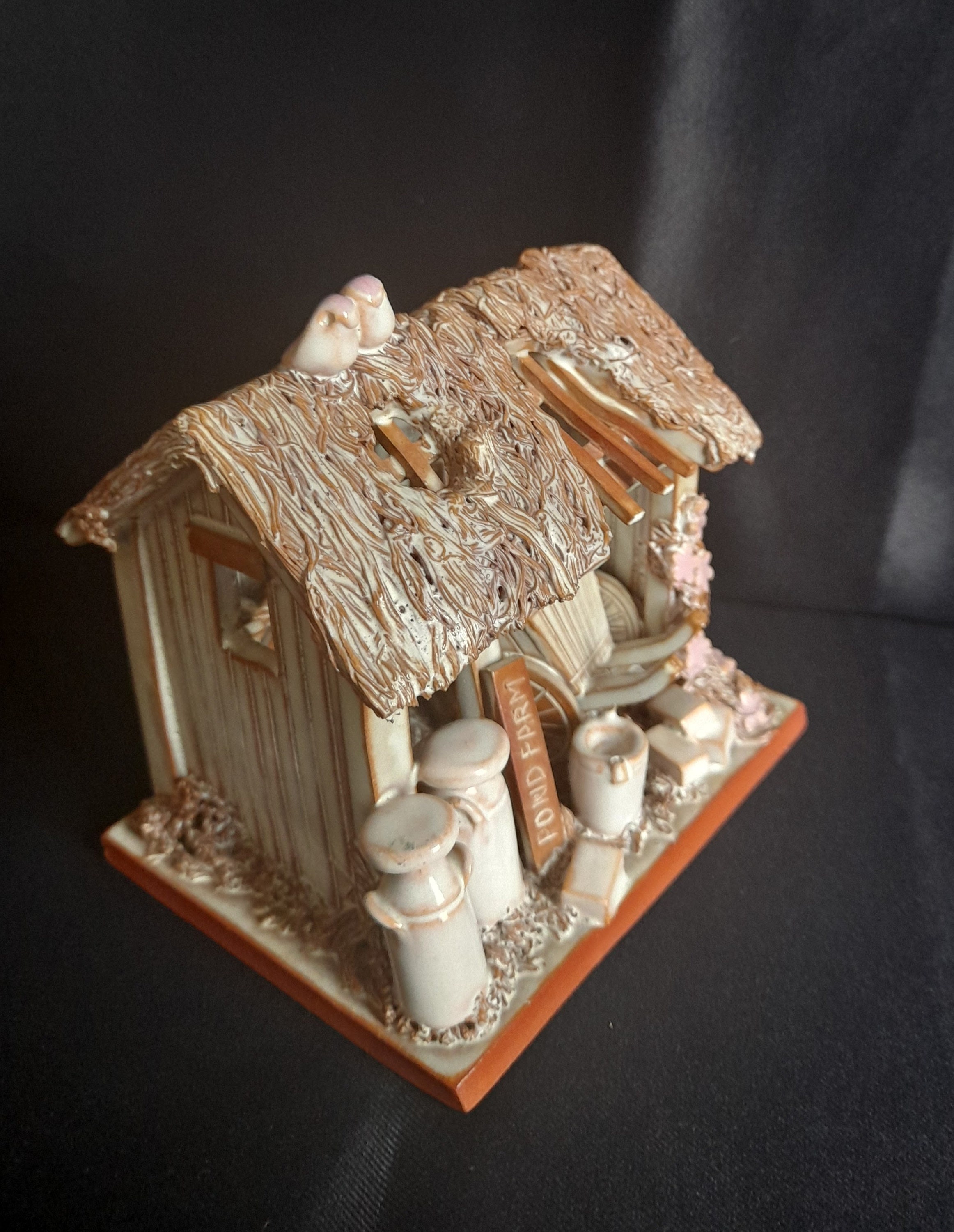 VINTAGE Rustic Studio Pottery 'pond Farm' Barn. Handmade by Rosemary ...