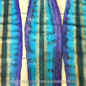 Genuine Python Leather, Natural Python Leather, Hide Snake Skin ...