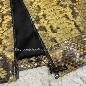 Man Python Jacket, Man Leather Jacket, Moto Jacket, Python Blazer, Long ...