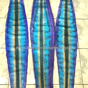 Genuine Python Leather, Natural Python Leather, Hide Snake Skin ...