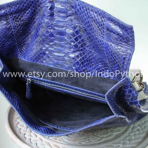 Genuine Python Backpack Bag Exotic Snakeskin Leather Woman Handbag ...